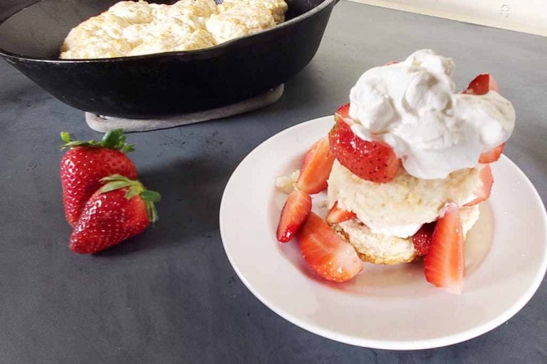 Tasty Individual Sized Strawberry Shortcake Biscuits - Whisking Up Yum